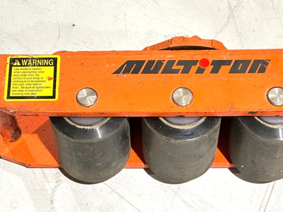 MultiTon Machine Skates Kit w/ Rotating Head in Baroda Township, MI, USA