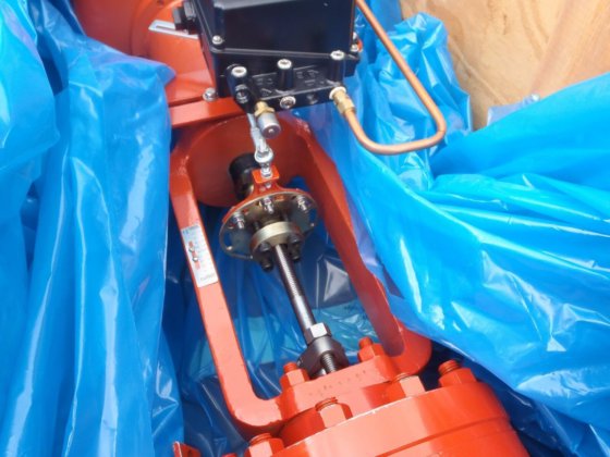 COPES VULCAN 1-HRV-357 6" GLOBE CONTROL VALVE BDYPO61806 300LB SCH 40 ...
