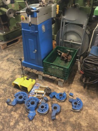 Ercolina Superbender 060 mandrel-less bending machine + accessories .en ...
