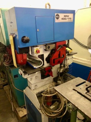 Profile steel shear punch Mubea Muhr Bender MIW 400 / 175 in Berlin ...