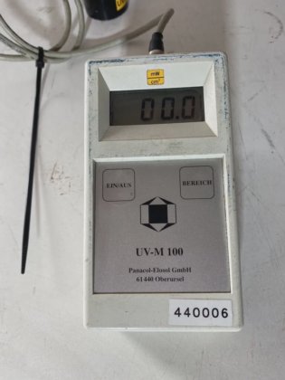 Radiometer UV meter Panacol UV-M 100 + UVA sensor in Berlin, Germany