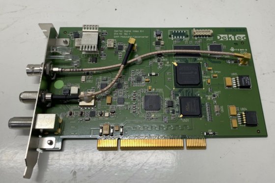 DekTec dta-112 - ATSC / QAM / DVB-T VHF / UHF QAM Modulator ...