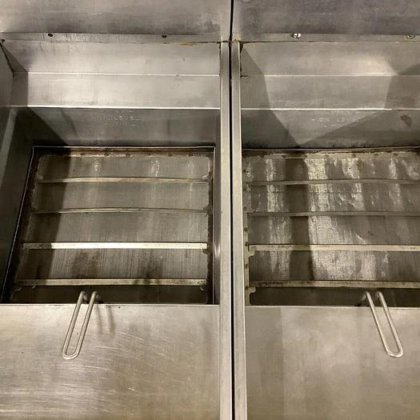 Pitco SSH55 Gas Fryer with Filtration System in Grand Rapids, MI, USA