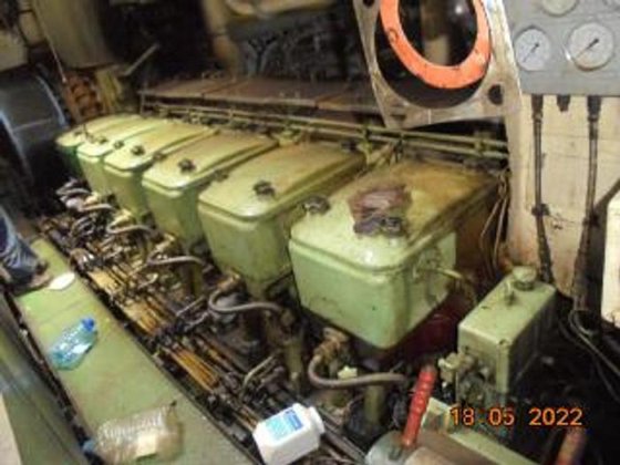 Z GODA Sulzer 6 ZL 40/48 MAIN PROPULSION ENGINE in India