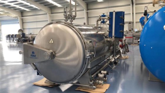 FERLO 6J DOUBLE DOOR STAINLESS STEEL STATIONARY AUTOCLAVE in Murcia, Spain