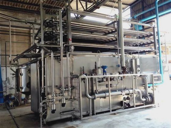 PELLACINI S/S MULTITUBULAR ASEPTIC STERILIZER in Murcia, Spain