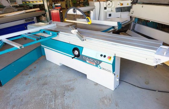 Griggio CA 400 format panel saw in Malax, Finland