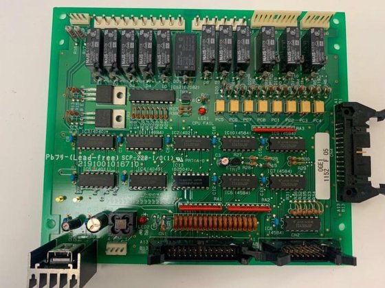 Amada PB7 SCP-220-I/0(1) 2191001016710 OGEI 1152 F 05 Circuit Board PCB ...