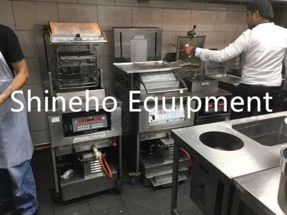 henny penny computron 8000 gas pressure fryer chicken deep fryer ...