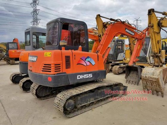 Doosan Excavators DH55 DH60 in Malaysia