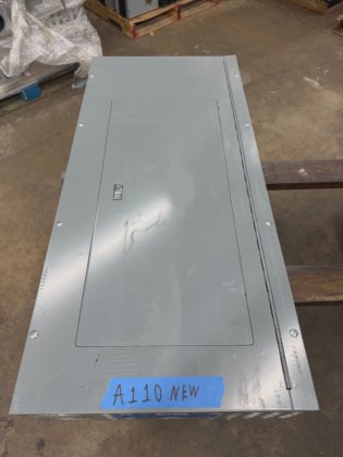 NEW SQUARE D 100A MAIN BREAKER PANEL 3PH 4W 208/120v NQ PANELBOARD A110 ...