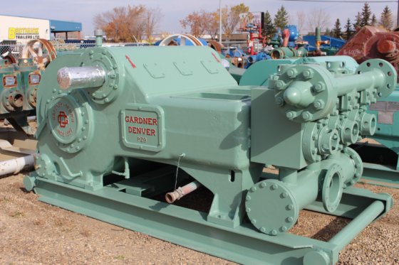 PZ-9 Gardner Denver Triplex Pump - Good Gardner Denver PZ9 Pump - Good ...