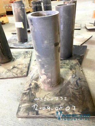 12" PVC pipe with base in Hermosillo, Sonora, Mexico