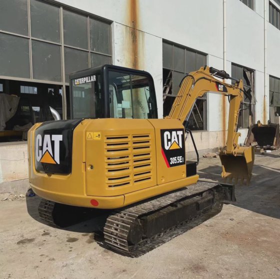 Cterpillar 305.5 Mini Excavator Original Cat Excavator 305.5e2 Crawler ...