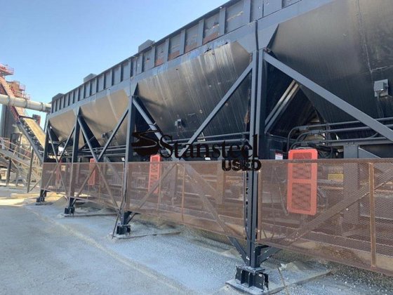 Cedarapids (6) Six Bin Skid Mounted Cold Feed System in Southwest
