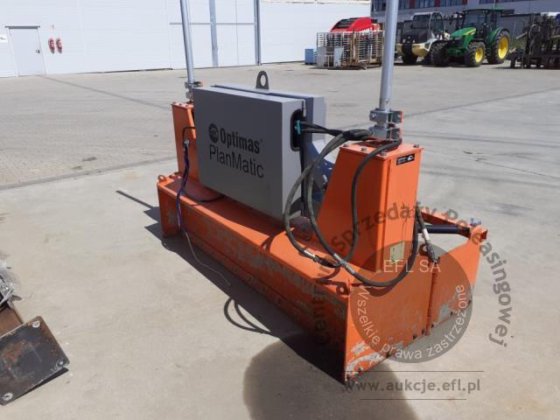 2017 Optimas Planmatic ground profiling patch in Magnice, Poland