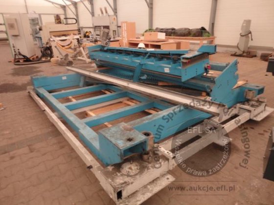 2021 Components of an automatic panel production line in Magnice, Poland