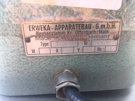 Erweka Friability Tester in Los Angeles, CA, USA
