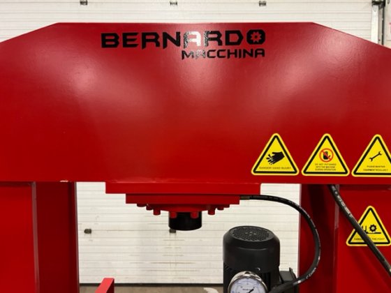 Bernardo Macchina model BHP-80 H-Frame Press 80 Ton Capacity with ...