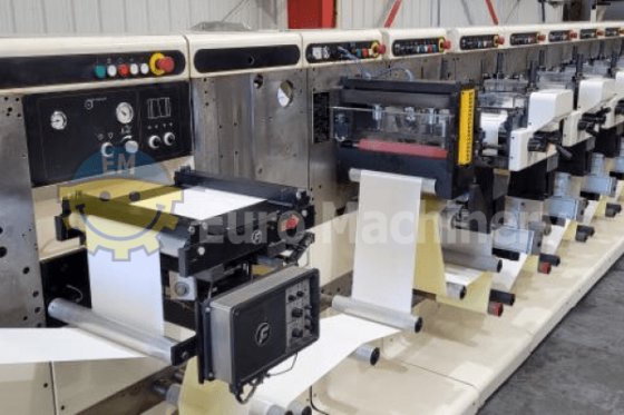 NILPETER Narrow web flexo printer in Vissenbjerg, Denmark