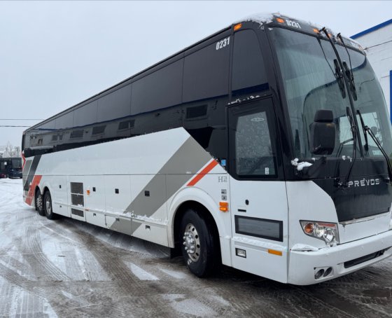 2019 Prevost H3-45 in Montreal, Quebec, Canada