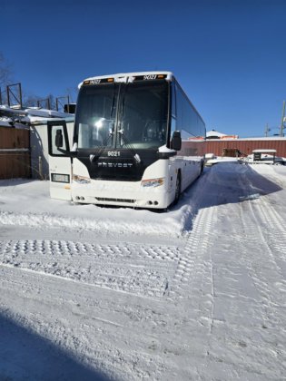 2009 Prevost H3-45 in Montreal, Quebec, Canada