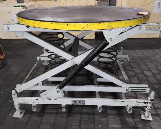 Pallet-Pal Spring Loaded Pallet Leveler 44" Diameter Platform in ...