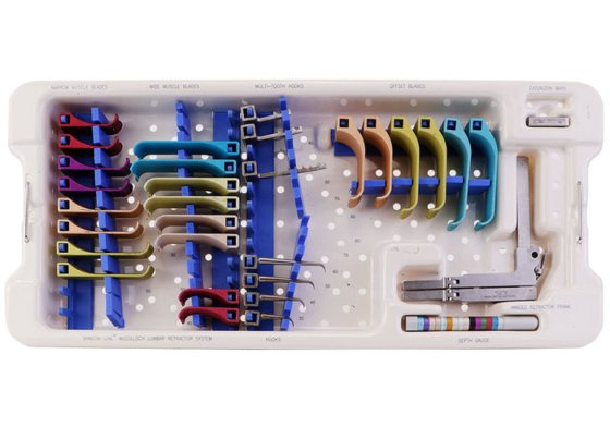 V Mueller Shadow-Line McCulloch Lumbar Retractor System in Mokena, IL, USA