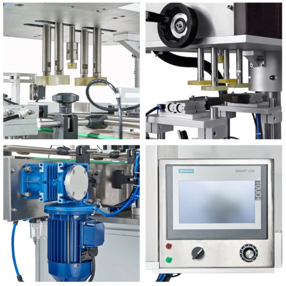 Torque control auto capping machine XGS-100B in Guangzhou, Guangdong, China