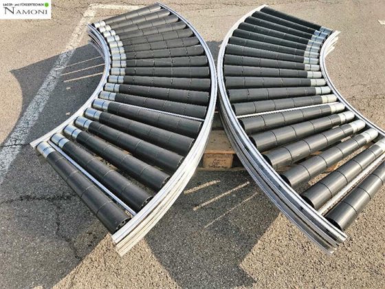 Roller track curve curve conveyor 90° 60cm wide in Krefeld, Germany