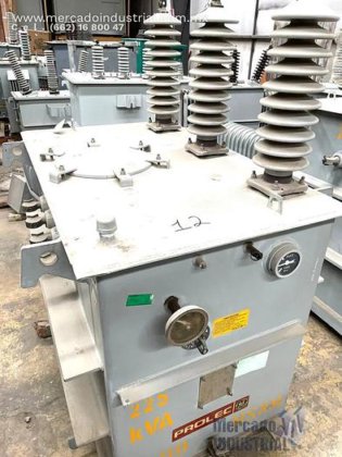Substation type transformer 225 KVA 34500/220-127 Prolec brand in ...