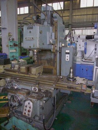 OKK MH-3V Vertical bed Type milling machine in Taichung City, Taiwan