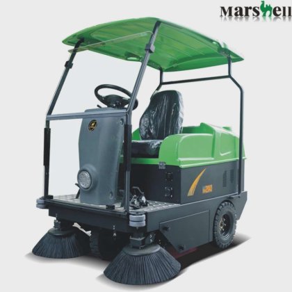 Electric Industrial Floor Sweeper Cleaning Dust Sweeper Machine with ...