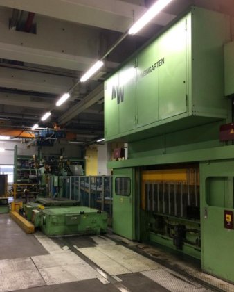 High speed press Weingarten HUQ400 22F in Cologne, Germany