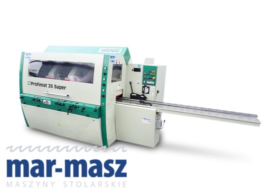 WEINIG Profimat 26 Super four-side planer in Sierakowska Huta, Poland
