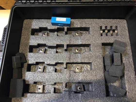 Delta Edge DE8000 S-FPB 361 CSBGA 16x16x1.40 Test Handler Kit in Trim ...
