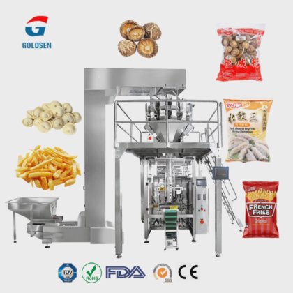 multi products nitrogen packaging machine combination scale multi-head ...