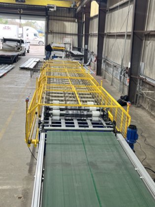 Rollforming Machines US PBR Roof Panel Machine in Orlando, FL, USA