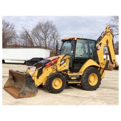 Original Caterpillar Backhoe Loader Cat430f Hydraulic Backhoe Loader in ...