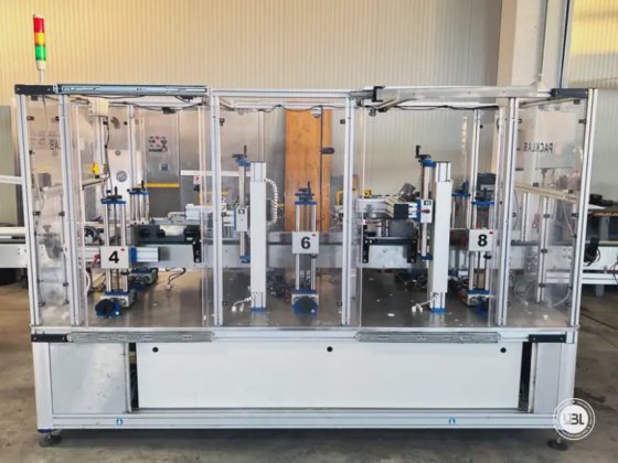 2019 Linear Labeler Non Stop PackLab 2019 Labeling Machine in Fumane, Italy