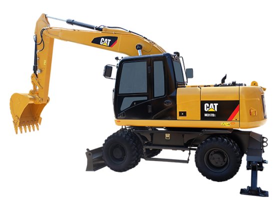 Caterpillar M317D2 in Bangkok, Thailand