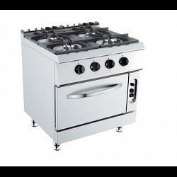Gas stove with four rings and oven - GM in Šabac, Serbia