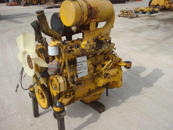 Internal combustion engine for Komatsu D31S 6D95L-1 in La Botte, Italy