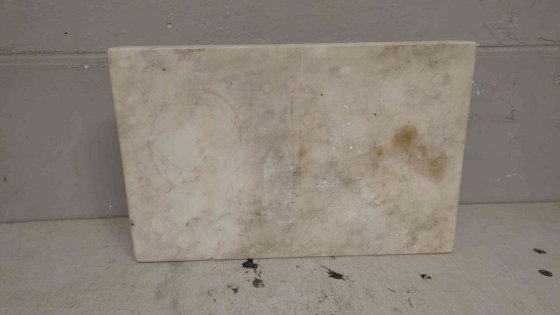 White Marble Slab Analytical / Balance Lab Table in Shippensburg, PA, USA