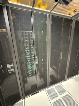 APC Black Enclosed Server Rack AR3360 No sides in Shippensburg, PA, USA