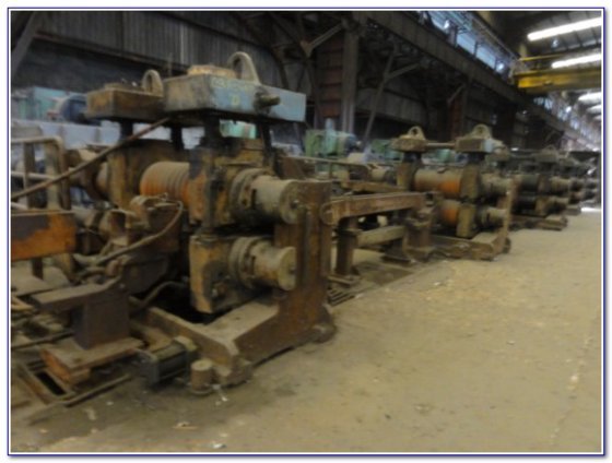 11 STANDS DANIELI BAR MILL in Mansfield, OH, USA