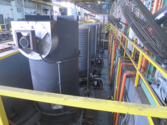 116" H x 48" EBNER HYDROGEN BELL ANEALLING SYSTEM in Mansfield, OH, USA