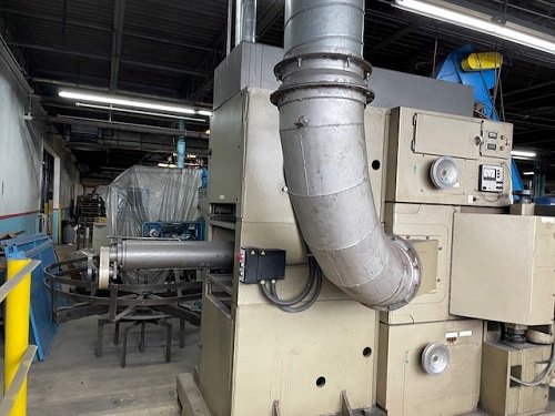 36" BENNETT #CG-36 AUTO-FEED SPRING GRINDER in Mansfield, OH, USA