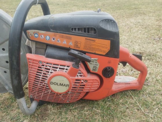 DOLMAR Concrete Cut Off Saw Model PC-7414 Angle Concrete Grinder in ...