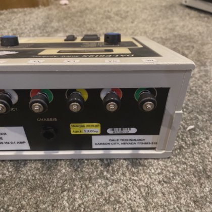 Dale Technology 612S Benchtop Electrical Safety Analyzer Tester ...